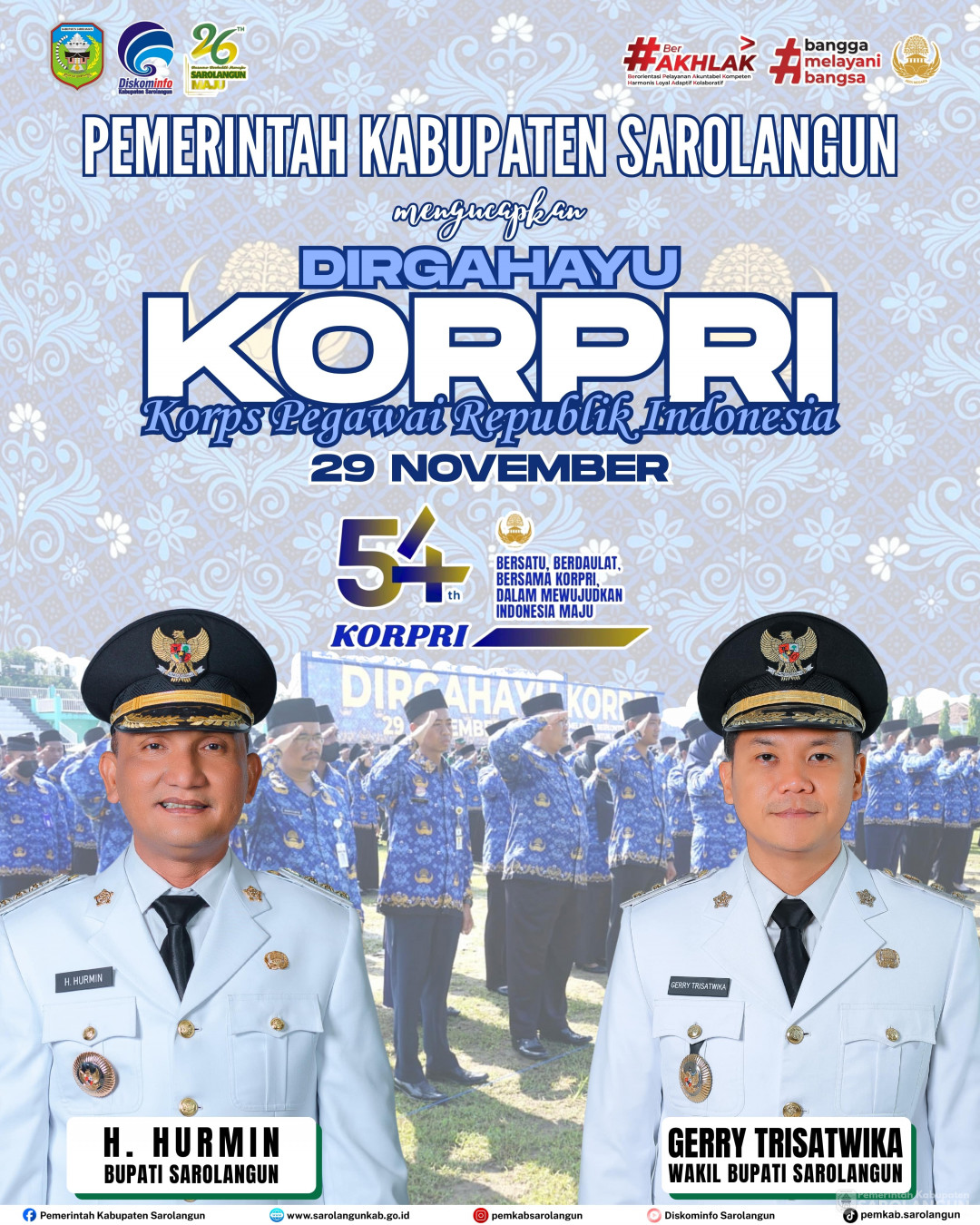 Infografis - Satu Data Sarolangun